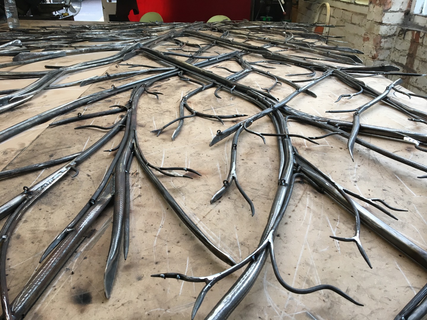 Making The Open University's Tree of Learning sculpture